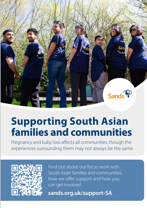 Bereavement Support Flyer for South Asian families and communities | Sands