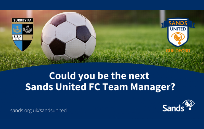 Surrey FA help launch Sands United FC Guildford | Sands - Saving babies ...