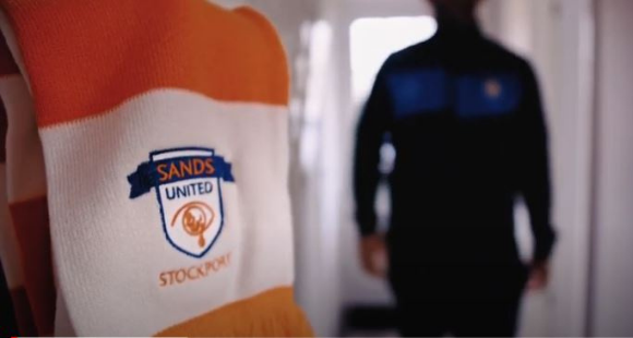 Sands United Stockport FC film tribute to all their players' babies | Sands